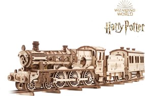 Puzzle Ugears 3D dřevěné mechanické Harry Potter Bradavický expres [6950343]