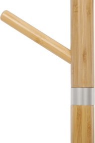 Stojanový věšák bambusový hnědý DR-N1006 WT