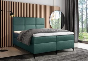 Expedo Čalouněná postel boxspring GRETA + topper, 180x200, fancy 36