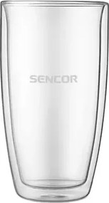 SENCOR SGX 002 Sada 2 sklenic na latte 380ml