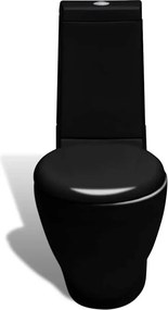 Černá keramická toaleta a bidet 270060