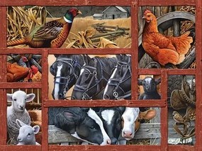 COBBLE HILL Puzzle Přátelé na farmě XL / 275 dílků / od 9 let