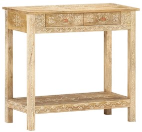 Konzolový stolek 80 x 35 x 74 cm masivní mangovníkové dřevo