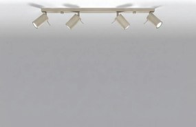 Sollux Lighting Stropní svítidlo RING 4L šedobéžové