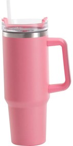 Termohrnek 1,2 l, růžová