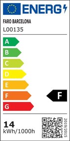 FARO 33471N-3 PEMBA L LED, bílá, stropní ventilátor s DC motorem - FARO