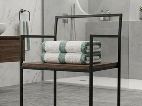 Rychleschnoucí osuška VELMORA 70x140 cm mentolová, 100% mikrovlákno