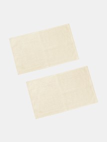 Sinsay - Jednobarevné bavlněné ručníky 2 pack - krémová