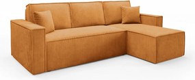 Pohodlná univerzální rohová sedací souprava s funkcí spaní Basic L 240 cm