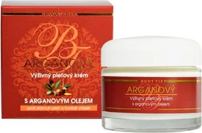 Výživný pleťový krém s Bio arganovým olejem BODY TIP 50 ml