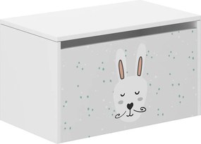 Wooden Toys KONTEJNER NA HRAČKY S MOTIVEM ZVÍŘÁTEK