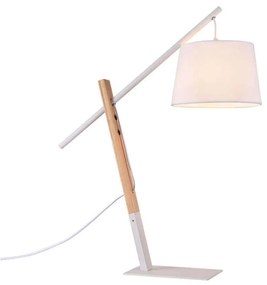 Klausen  | Klausen 108033 - Stolní lampa CALI 1xE27/11W/230V bílá | KS0187