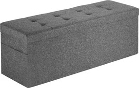 Skládací úložný taburet VEVOR, 540 × 345 × 345 mm – 1100 × 380 × 380 mm