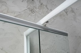 Aqualine AMICO sprchové dveře výklopné 820-1000x1850mm, čiré sklo G80