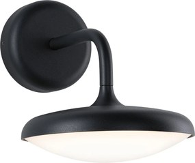 P 94758 LED venkovní nástěnné svítidlo Nostro IP44 kruhové 180x250mm 3000K 10W 230V antracit hliník - PAULMANN