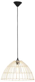 Venkovská závěsná lampa ratan 40 - Magna