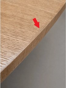 Jídelní stůl v dekoru jasanu 110x210 cm Serra - II. jakost – House Nordic