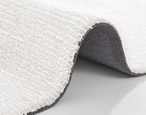 Hanse Home, Kusový koberec Cloud 103936 Cream, 80x150, bílá, obývací pokoj