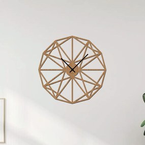 dřevo života Nástěnné hodiny KONSTRUKT Barevný vzor: Bílá, Velikost hodin: 50x50
