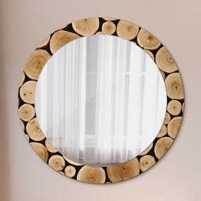 Kulaté dekorativní zrcadlo Protokoly fi 70 cm