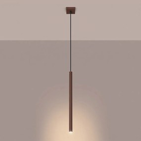 Sollux Lighting Závěsné svítidlo PASTELO 1 hnědé