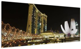 Marina Bay Sands - obraz (100x40cm)