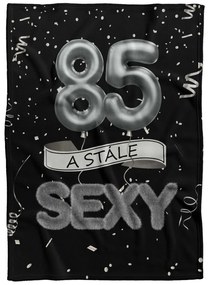 Deka Stále sexy – Černá (věk: 85, Podšití beránkem: NE)