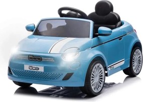 Elektrické autíčko Milly Mally Fiat 500e modré