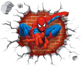 PIPPER | Samolepka na zeď "Spider-man 3" 50x45 cm