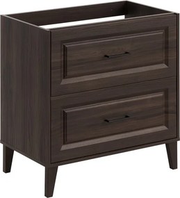 Koupelnová sestava Dorothy s deskou a zrcadlem 80 cm dub ristretto