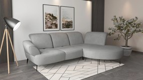 XXXLutz ROHOVÁ SEDAČKA, textil, šedá Sit & More - Sedací soupravy - 000144013241