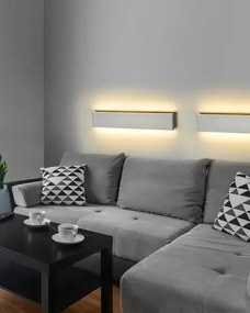 LED nástěnné svítidlo Norman L bílé