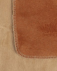 Deka Cotton Cloud 150x200cm Cognac&amp;Beige