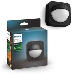 Venkovní bezdrátové osvětlení s detektorem pohybu Philips Hue Outdoor / černá