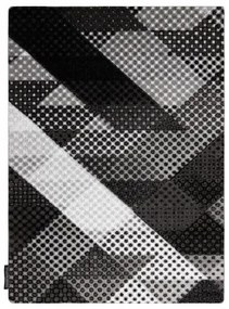 koberec INTERO BALANCE 3D Tečky šedá velikost 180x270 cm | krásné koberce cz