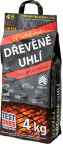 Dřevěné uhlí Premium Quality 4 kg