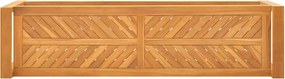 Lavice 120 cm masivní teakové dřevo 325276