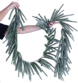 Girlanda Pine Tree 200x10x10cm frosted