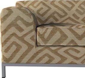 Potah na pohovku IKEA  Kramfors 3-místná barva béžová látka pletený vzor, vzorované