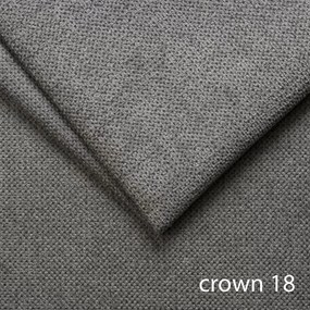 Sedací sestava ALANA BIS 3+2+1 | crown 18 šedá | očalouněná záda