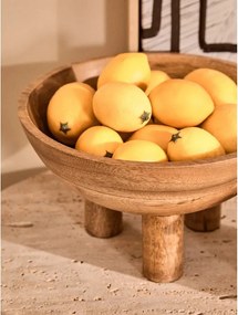 Dřevěná mísa v přírodní barvě ø 27 cm Kara – Premier Housewares