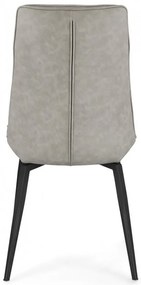 BIZZOTTO Jídelní židle LAWRENCE taupe šedá 0731248