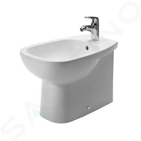 DURAVIT - D-Code Stojící bidet, 360x560 mm, otvor pro baterii, bílá (22411000002)