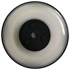 Exteriérové ​​nástěnné LED svítidlo Disk, 1x LED 18w, CCT, černá