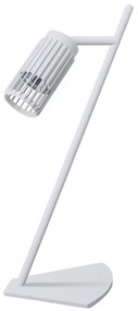 Stolní lampa Vertical, 1x bílé kovové stínítko, w