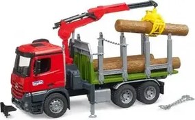 Bruder 03669 MB Arocs nákladní auto na převážení kmenů / od 3 let