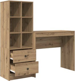 Stůl Artisanový dub 135,5 x 40 x 127 cm 2 ks 3337328