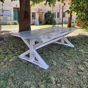 Stará Krása – Ruční výroba Rustikalní stůl na zahradu 150 x 70 x 76 cm