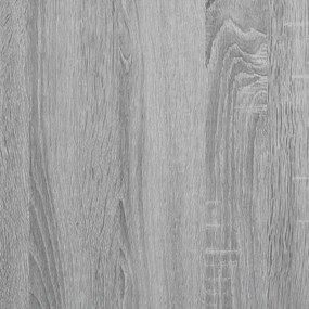 Botník šedý sonoma 60 x 34 x 116 cm kompozitní dřevo - Default Title