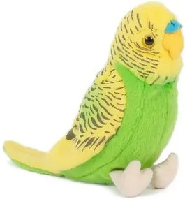 TEDDIES Plyšová andulka zelená / 19 cm / od 0 měsíců